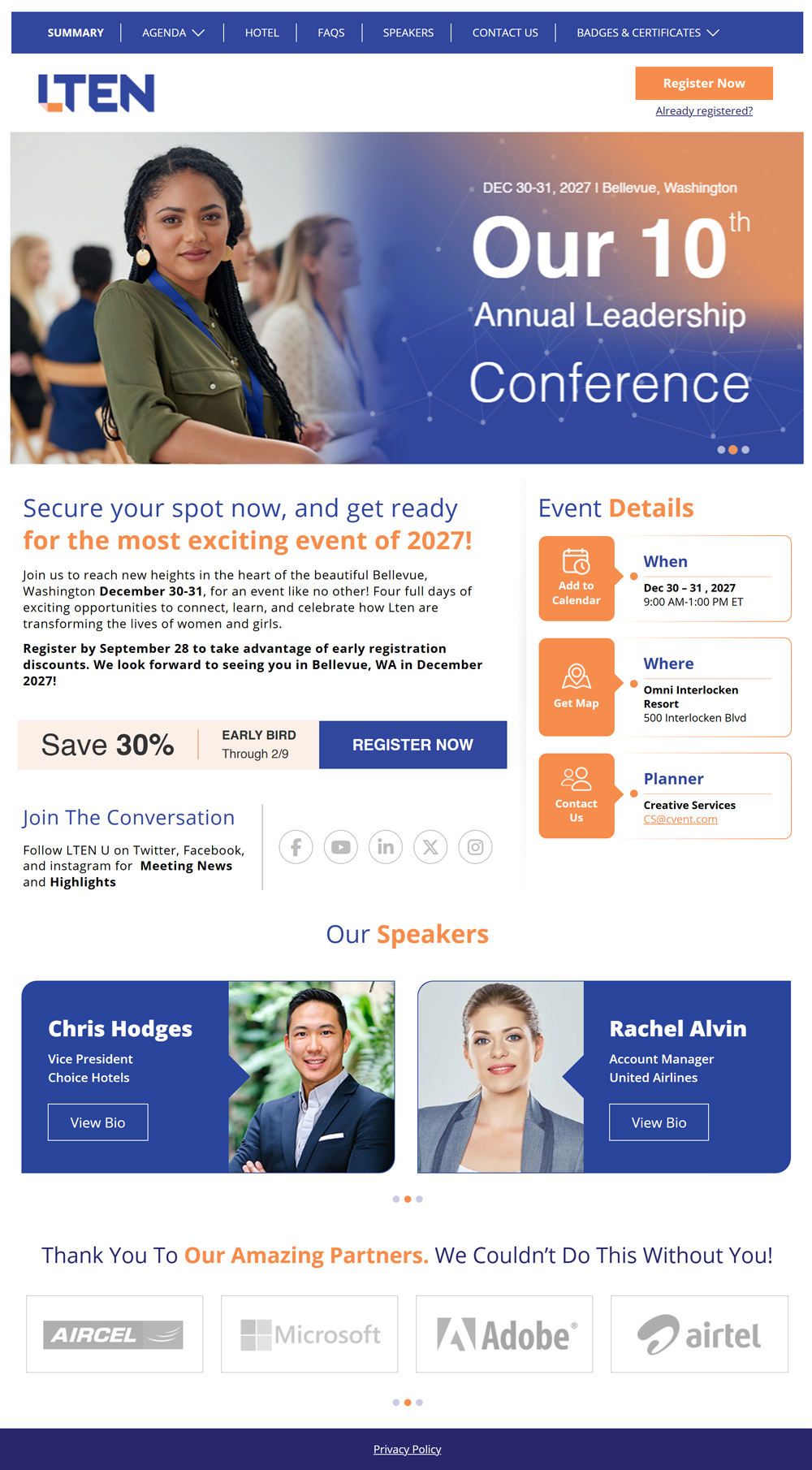 Cvent | Visual Showcase for Event Management