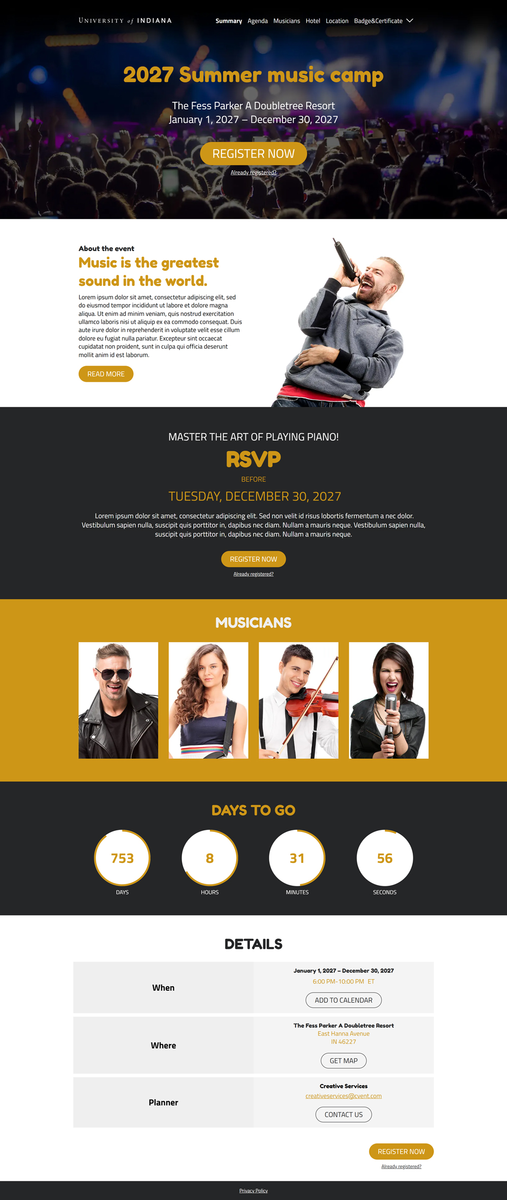 Cvent | Visual Showcase for Event Management